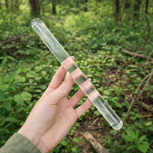 Solid glass rod with rounded ends found in the woods. What the heck is ...